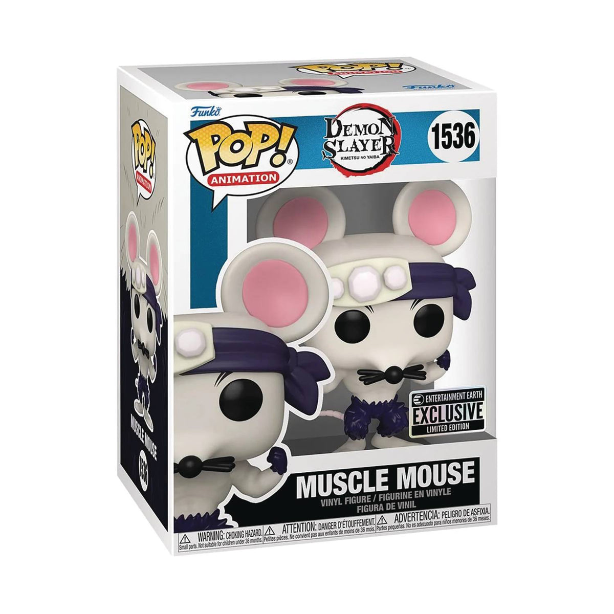 POP Demon Slayer Muscle Mouse Vinyl Figure - Entertainment Earth Exclu ...